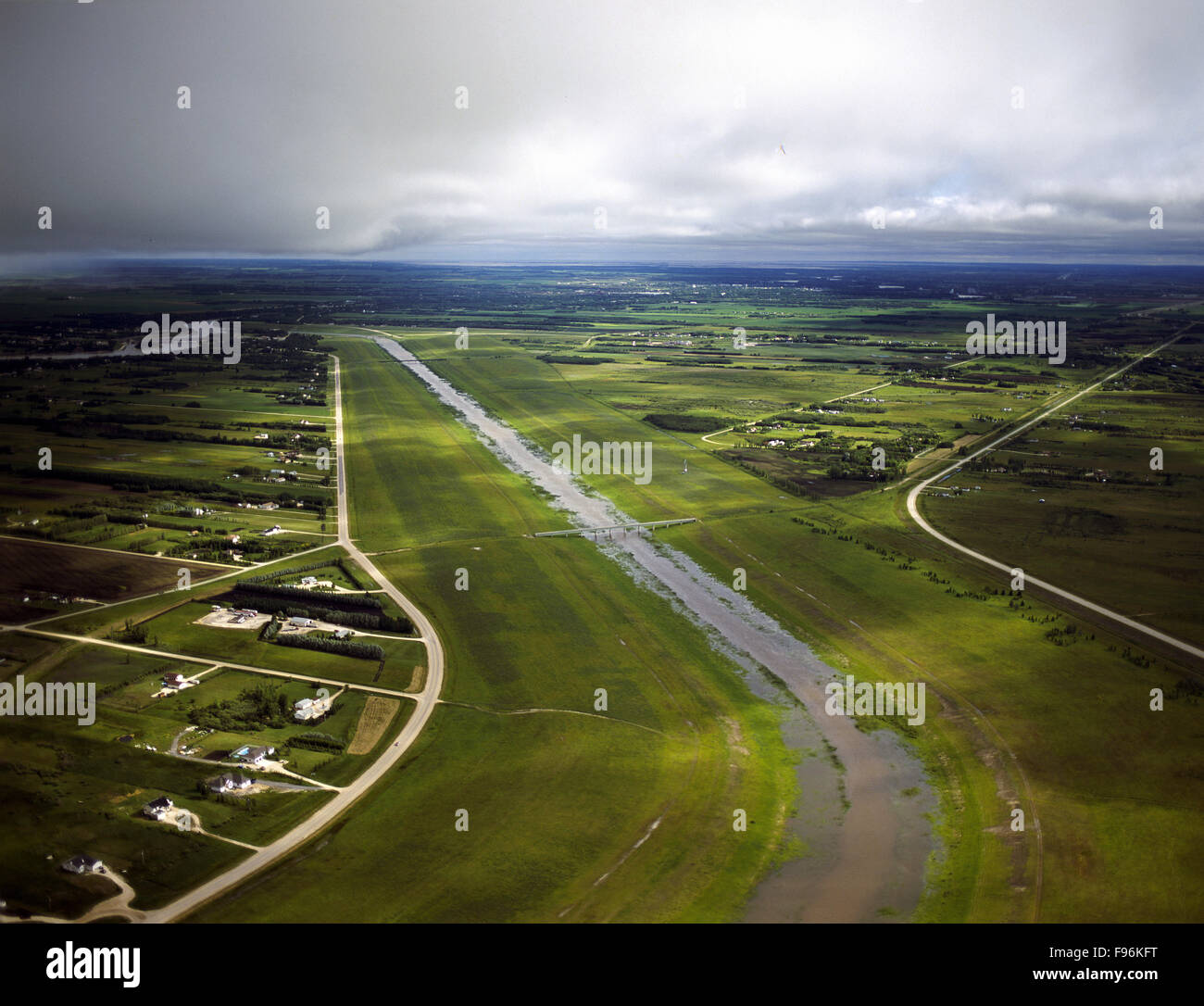 Red River Floodway, Winnipeg, Manitoba, Canada Stock Photo - Alamy