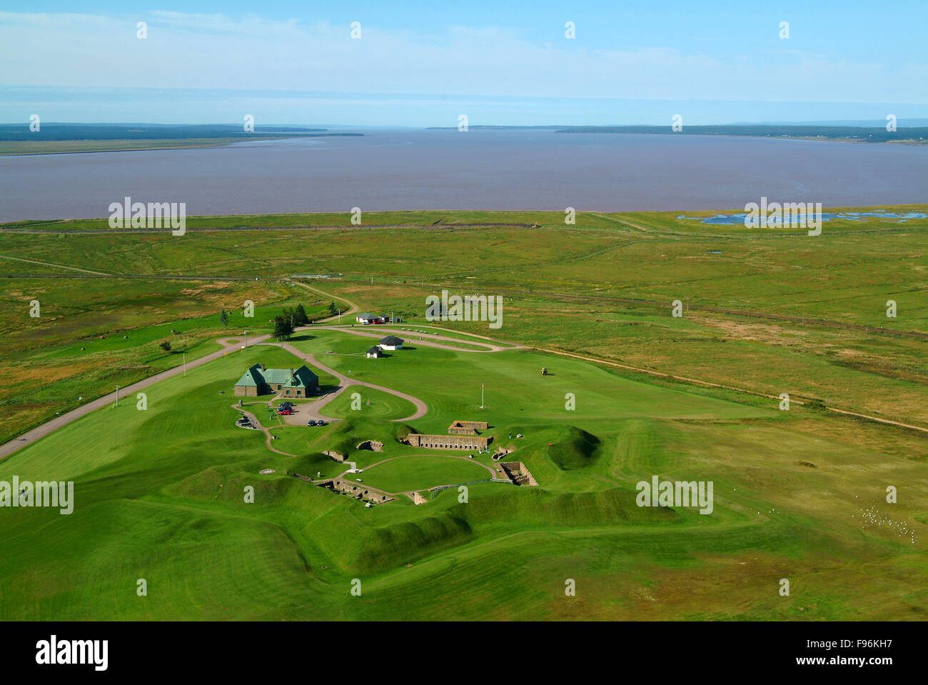 Fort Beausejour National Historic Site, Aulac, New Brunswick Stock ...