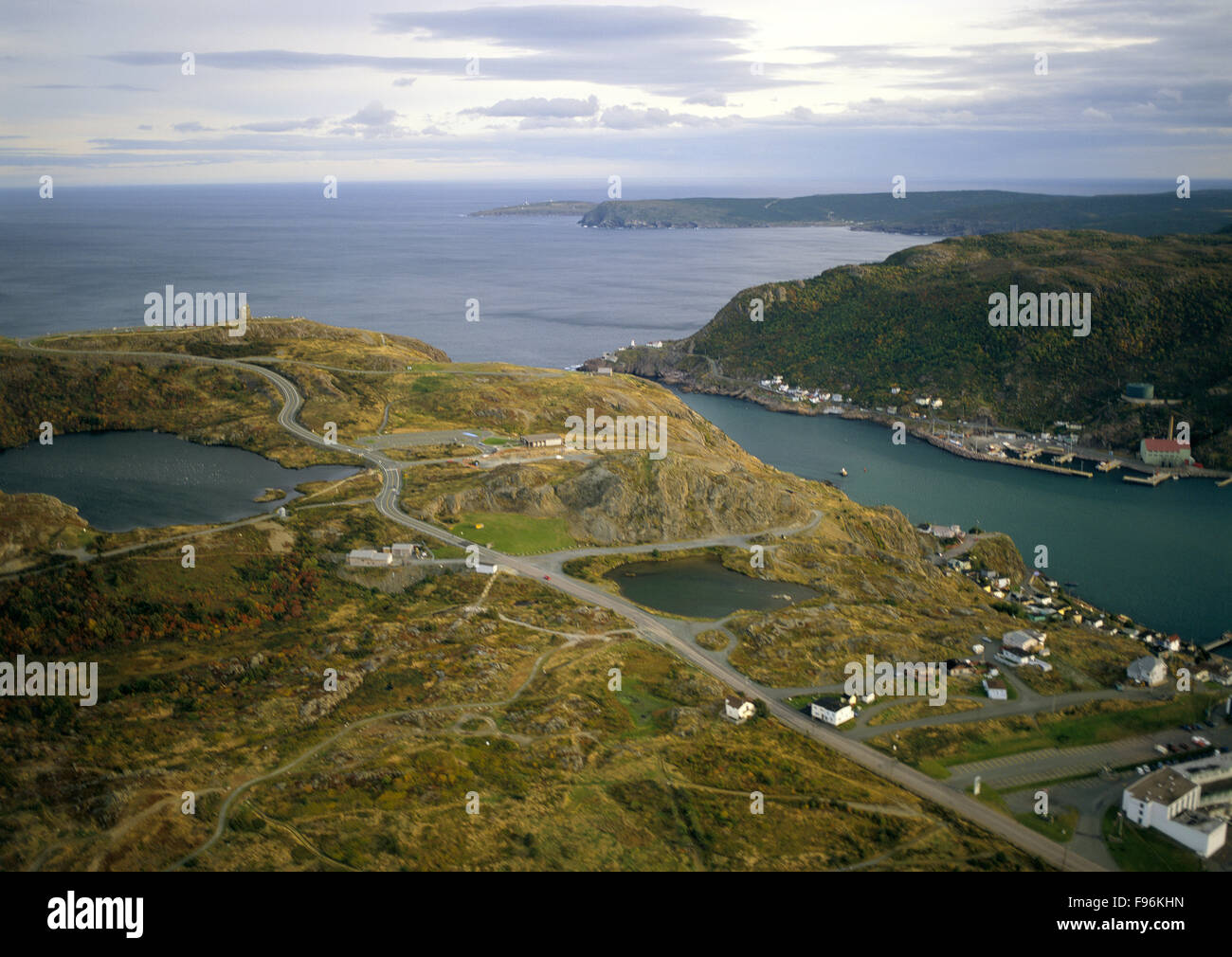 Aerial signal hill newfoundland hi-res stock photography and images - Alamy
