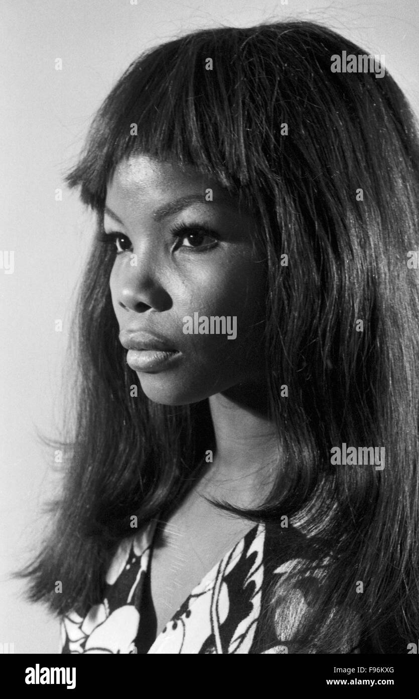 Schauspielerin Esther Daniels, Porträt, Deutschland 1969. The actress ...