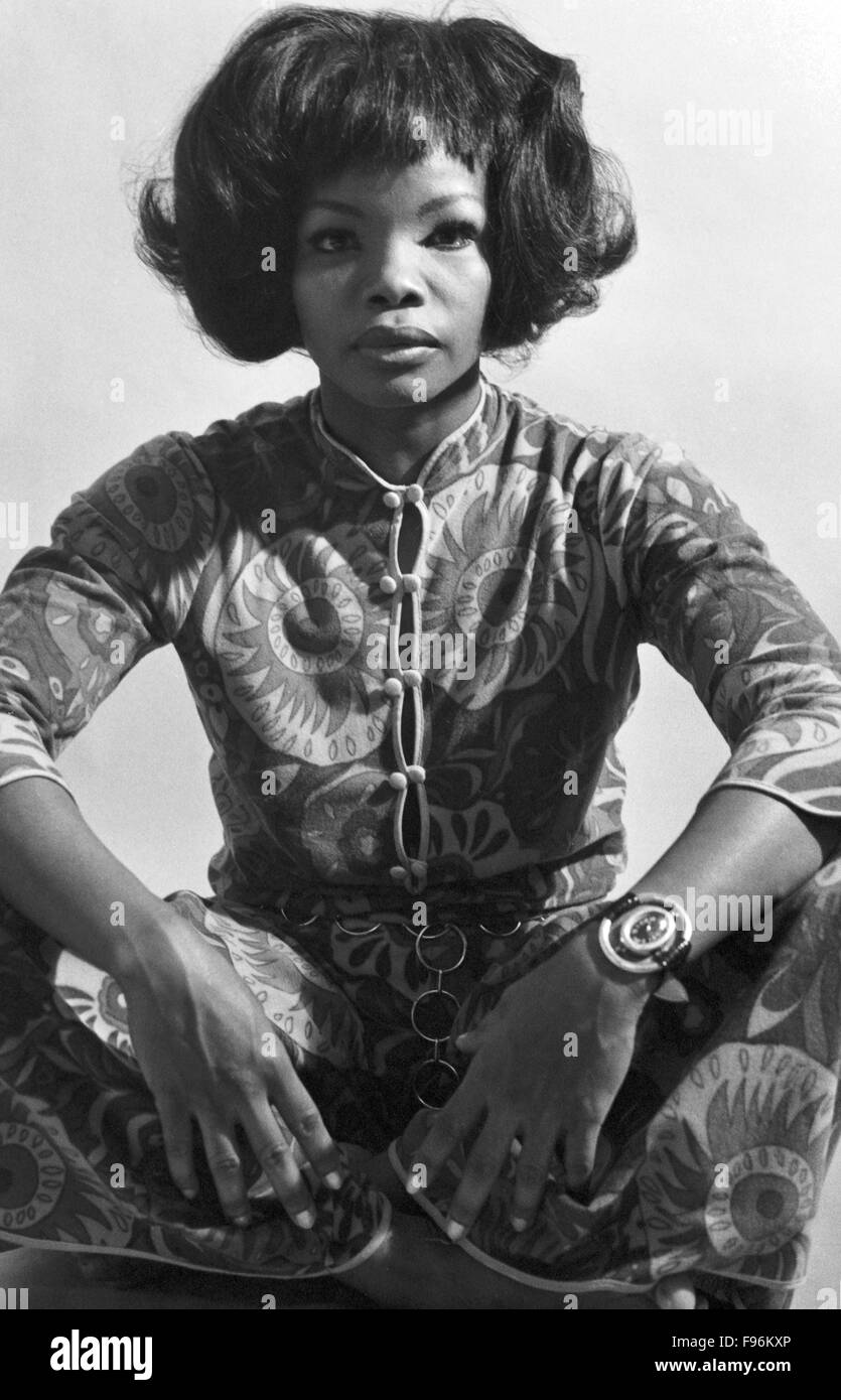 Schauspielerin Esther Daniels, Porträt, Deutschland 1969. The actress ...