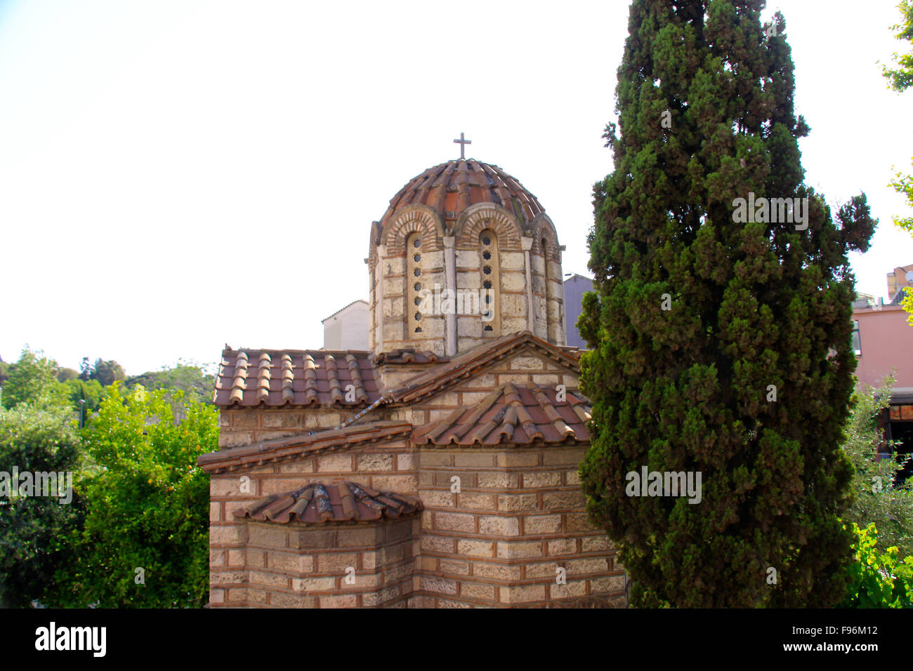 Greek orthodox monastery Stock Photo - Alamy