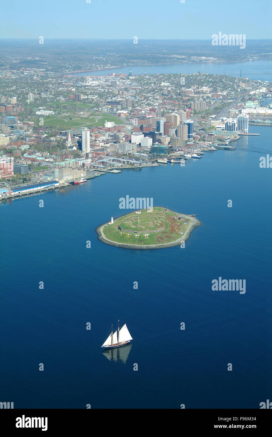 Aerial of halifax, nova scotia hi-res stock photography and images - Alamy