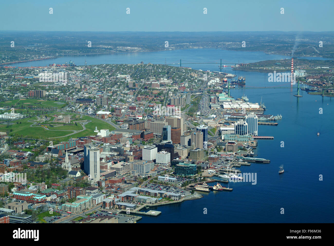 Halifax city aerial hi-res stock photography and images - Alamy