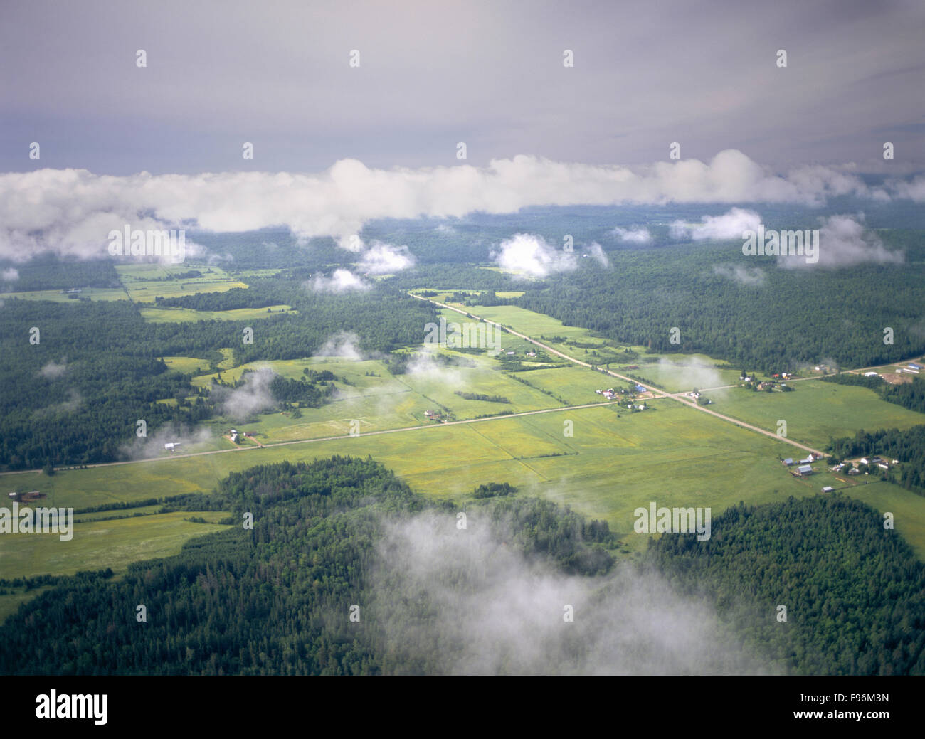 Ontario farm aerial hi-res stock photography and images - Alamy