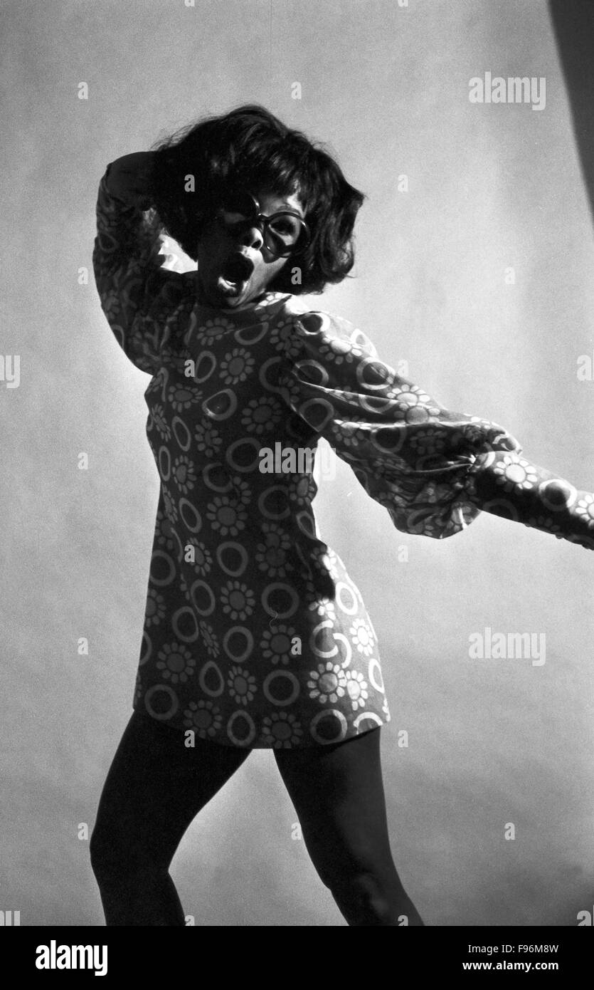 Schauspielerin Esther Daniels, Porträt, Deutschland 1969. The actress ...