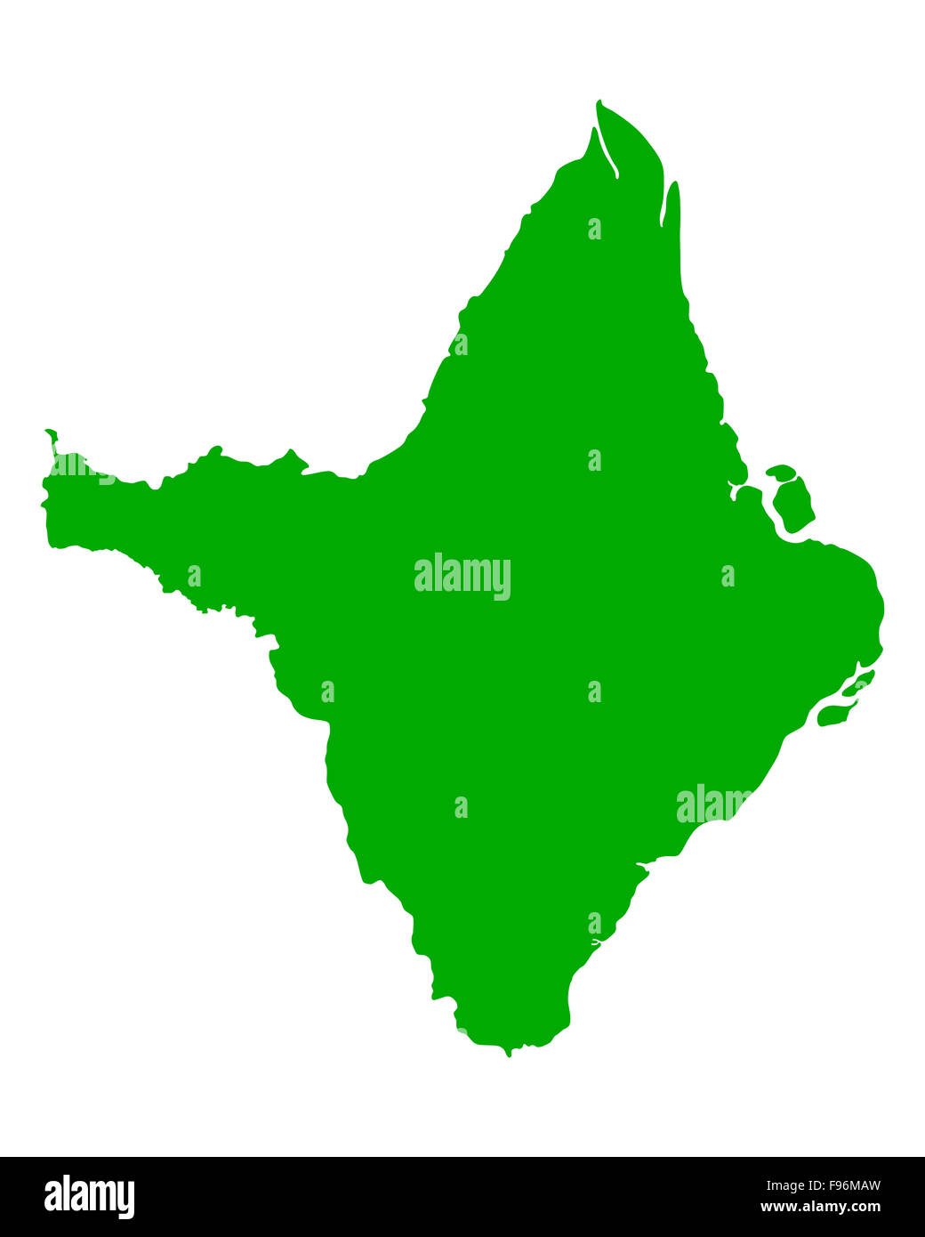 Map of Amapa Stock Photo - Alamy