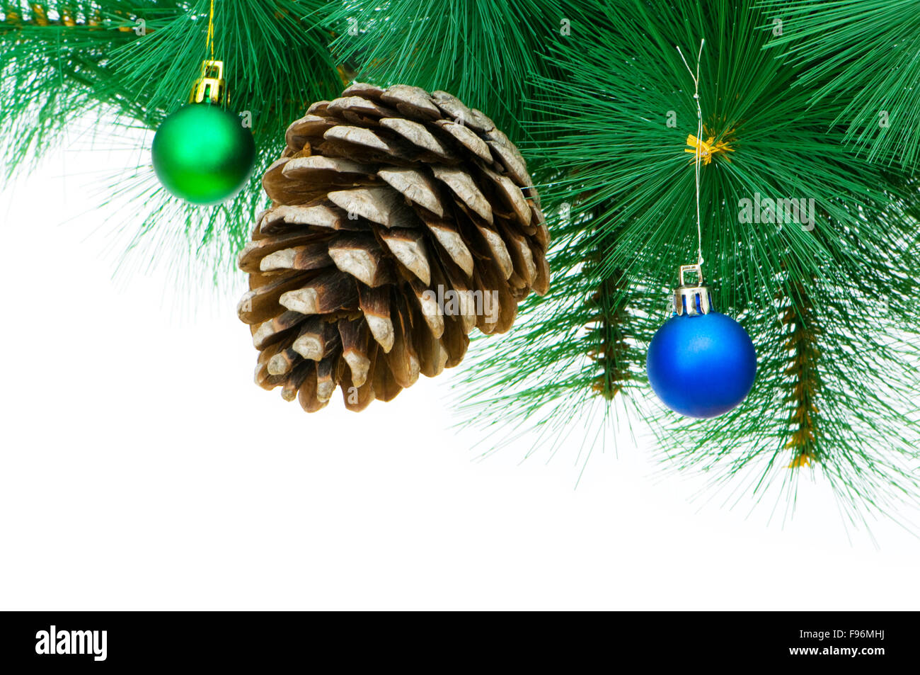 Christmas decoration on the tree Stock Photo - Alamy