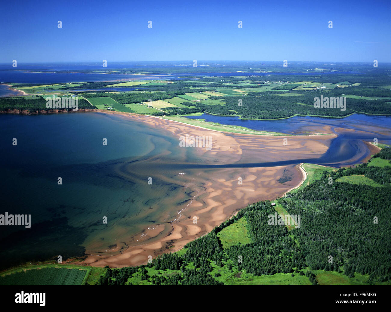Howe Bay, Little River, Prince Edward Island, Canada Stock Photo - Alamy