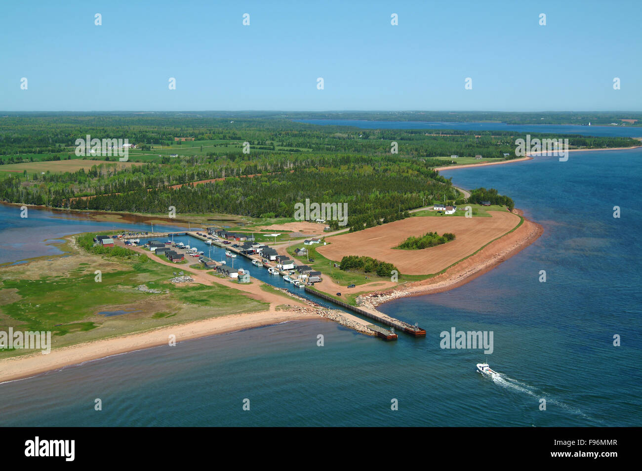 Launching Harbour, Prince Edward Island, Canada Stock Photo - Alamy