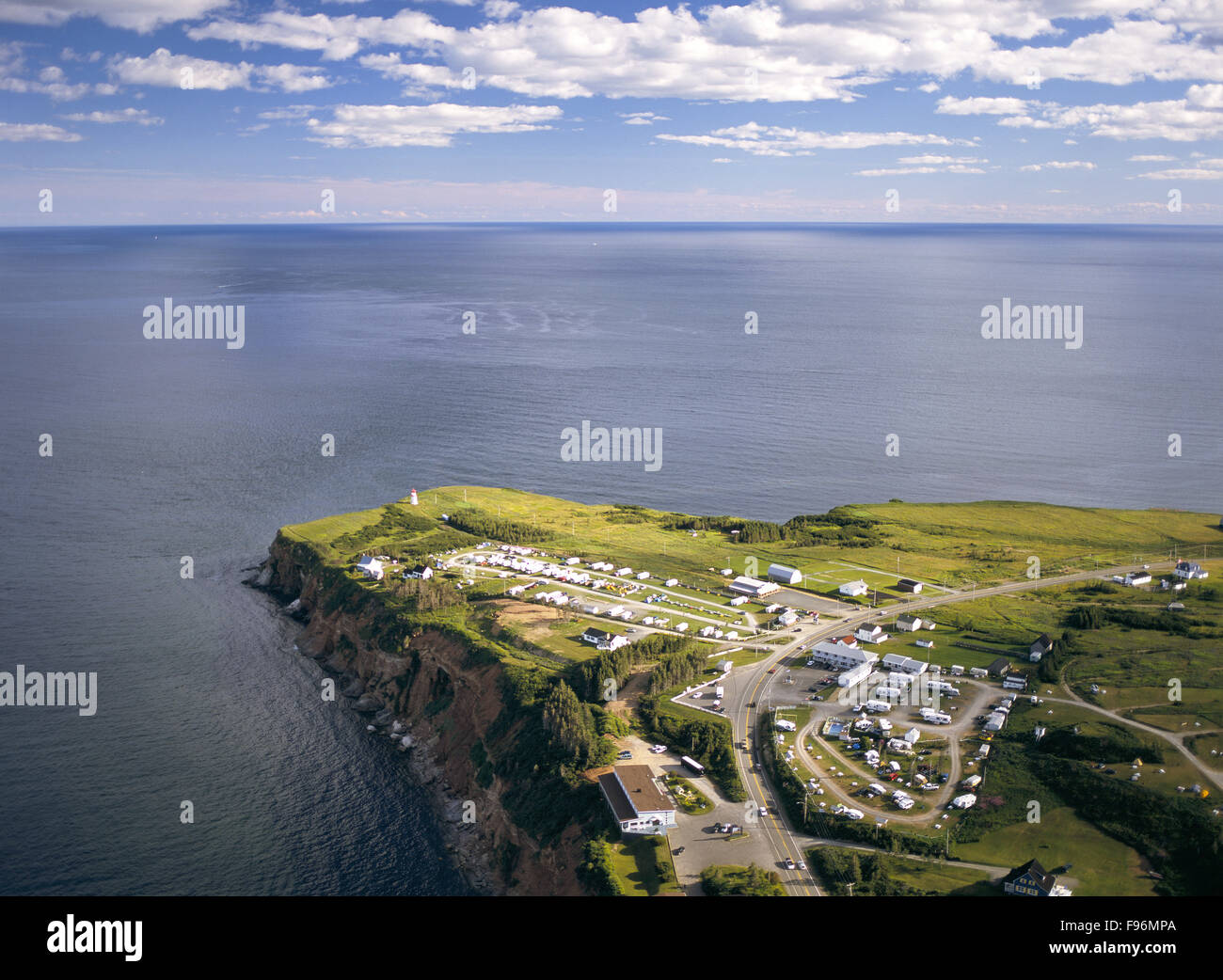 lighthouse, Cap Blanc, Quebec, Canada Stock Photo - Alamy