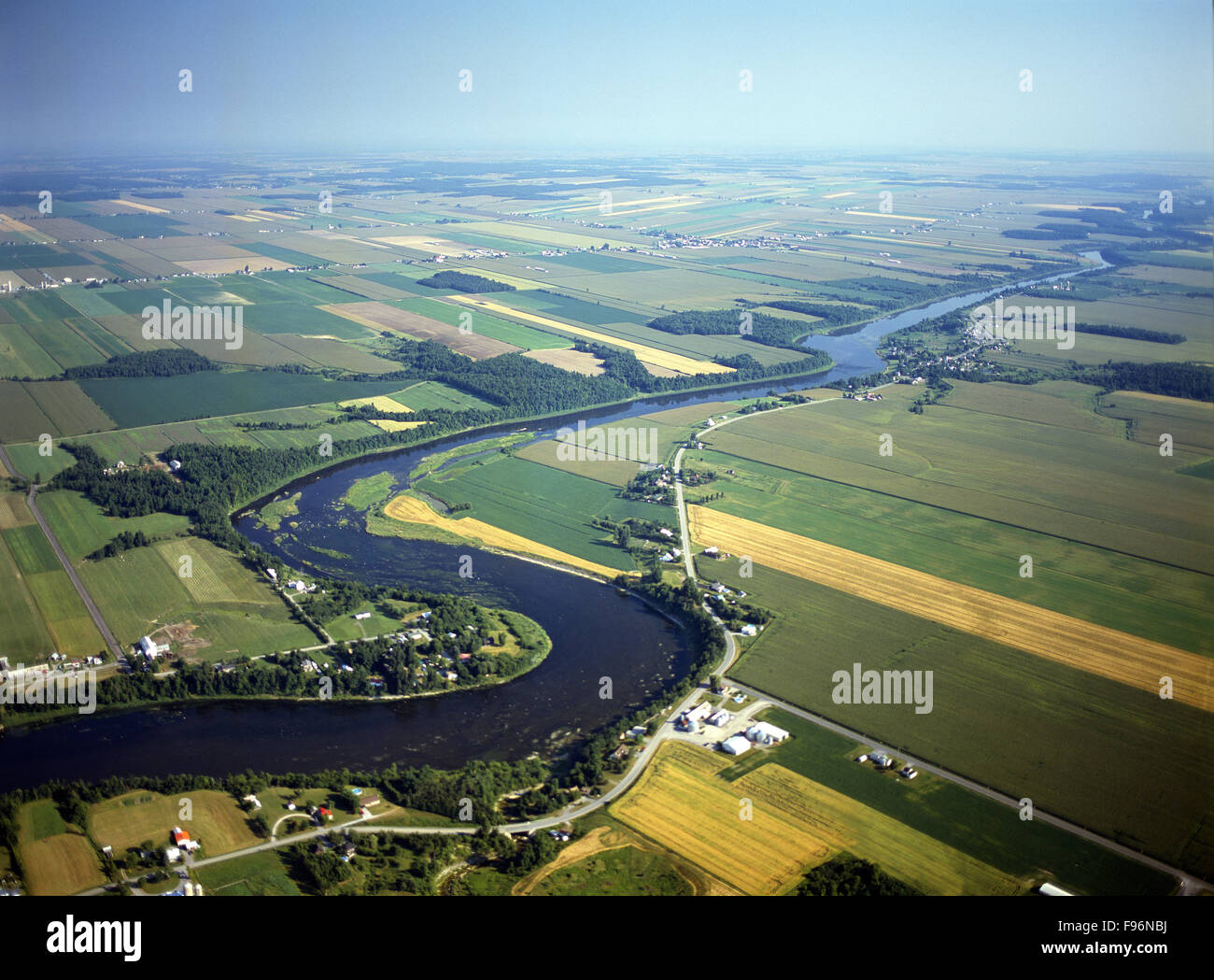 Riviere Yamaska, SaintHyacinthe, Quebec, Canada Stock Photo - Alamy