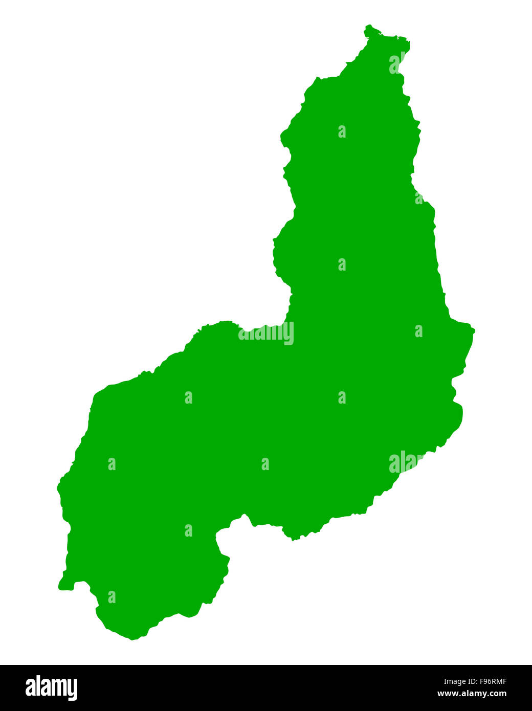 Map of Piaui Stock Photo - Alamy