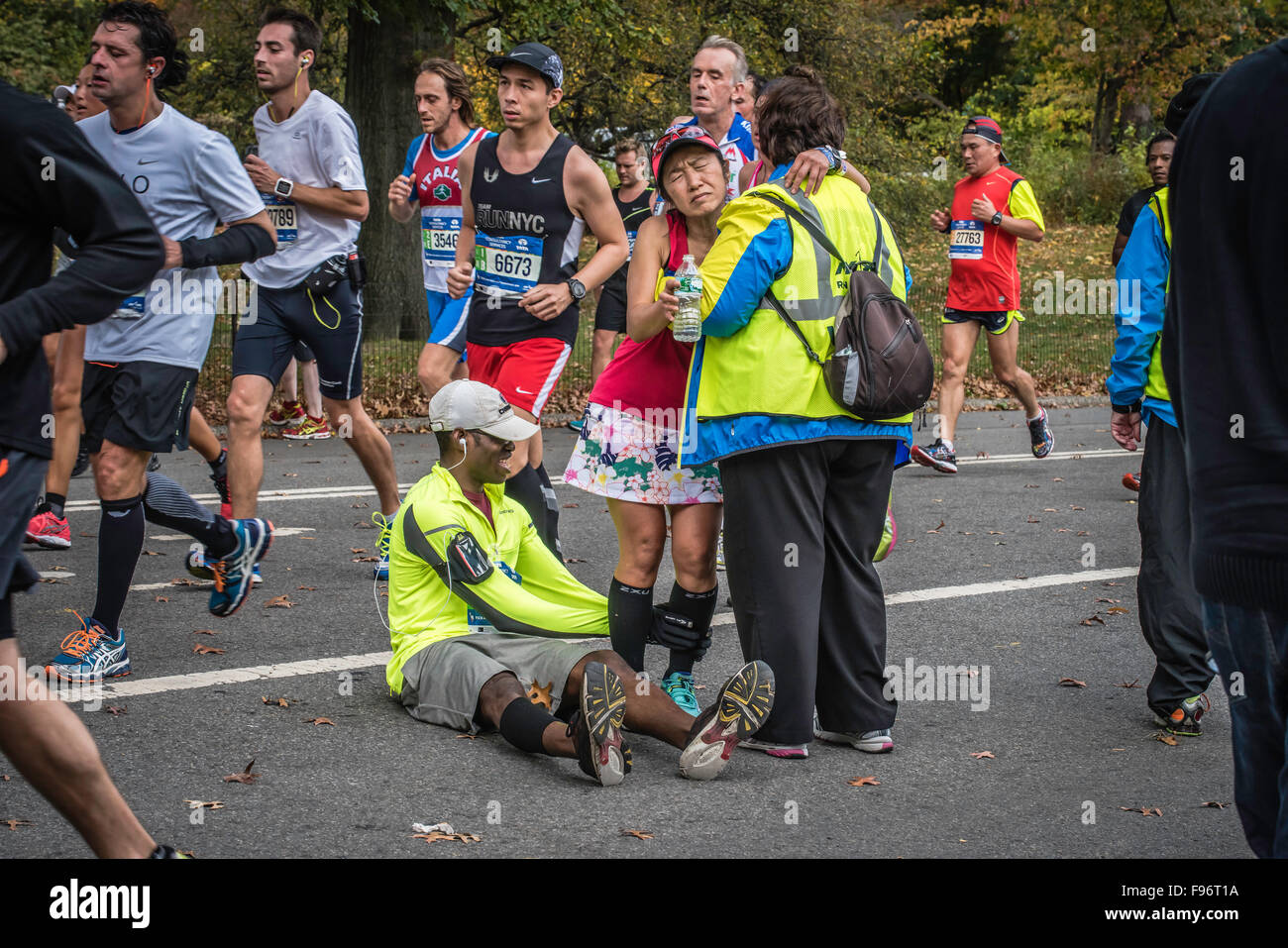 NYC MARATHON, Worlds' largest. Over 50,000 runners complete the event ...