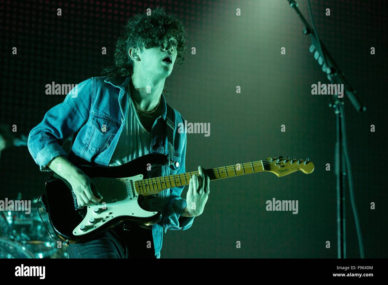 Los Angeles, California, USA. 13th Dec, 2015. Musician MATTHEW HEALY of ...