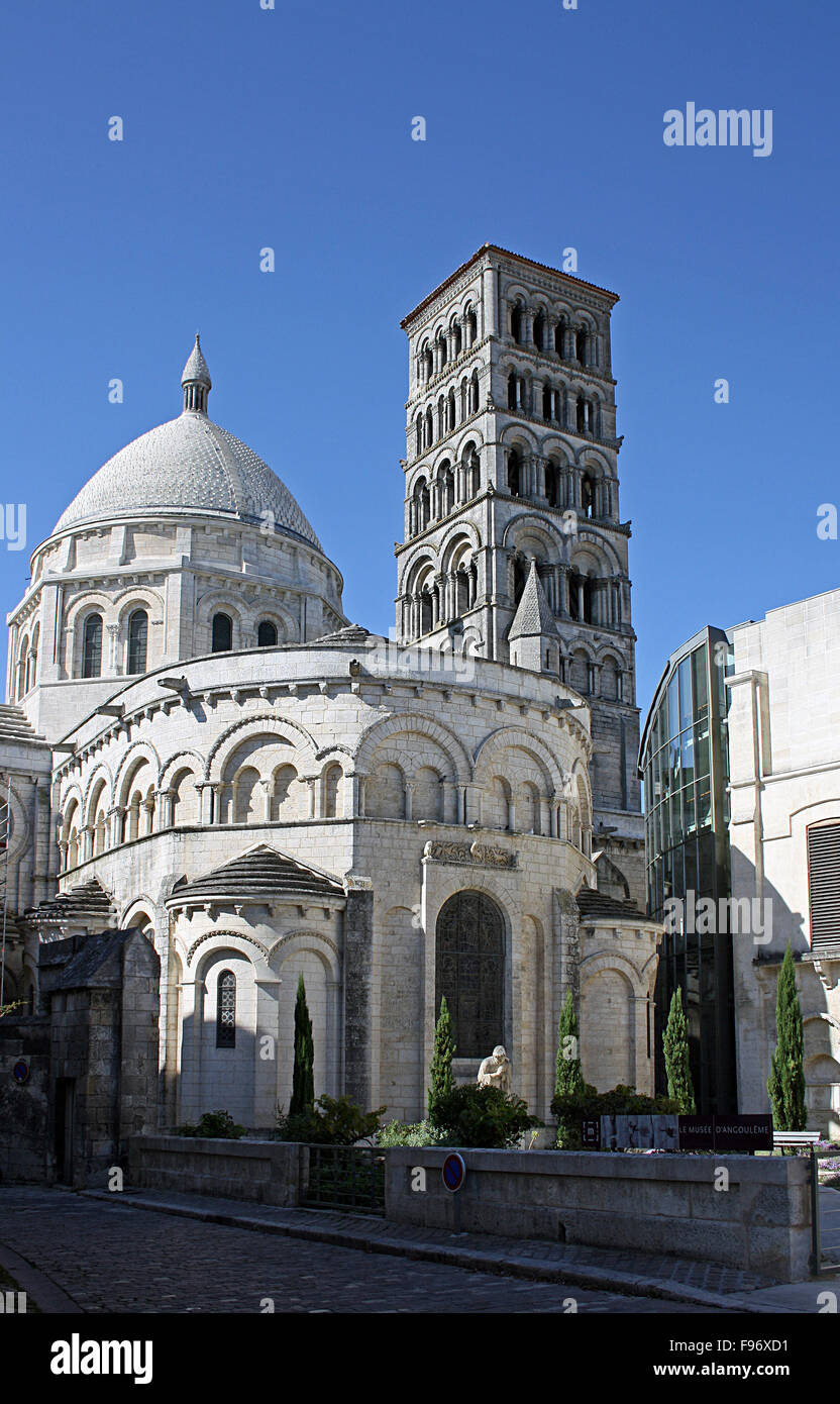 Angouleme, SW France, Cathedral Stock Photo - Alamy
