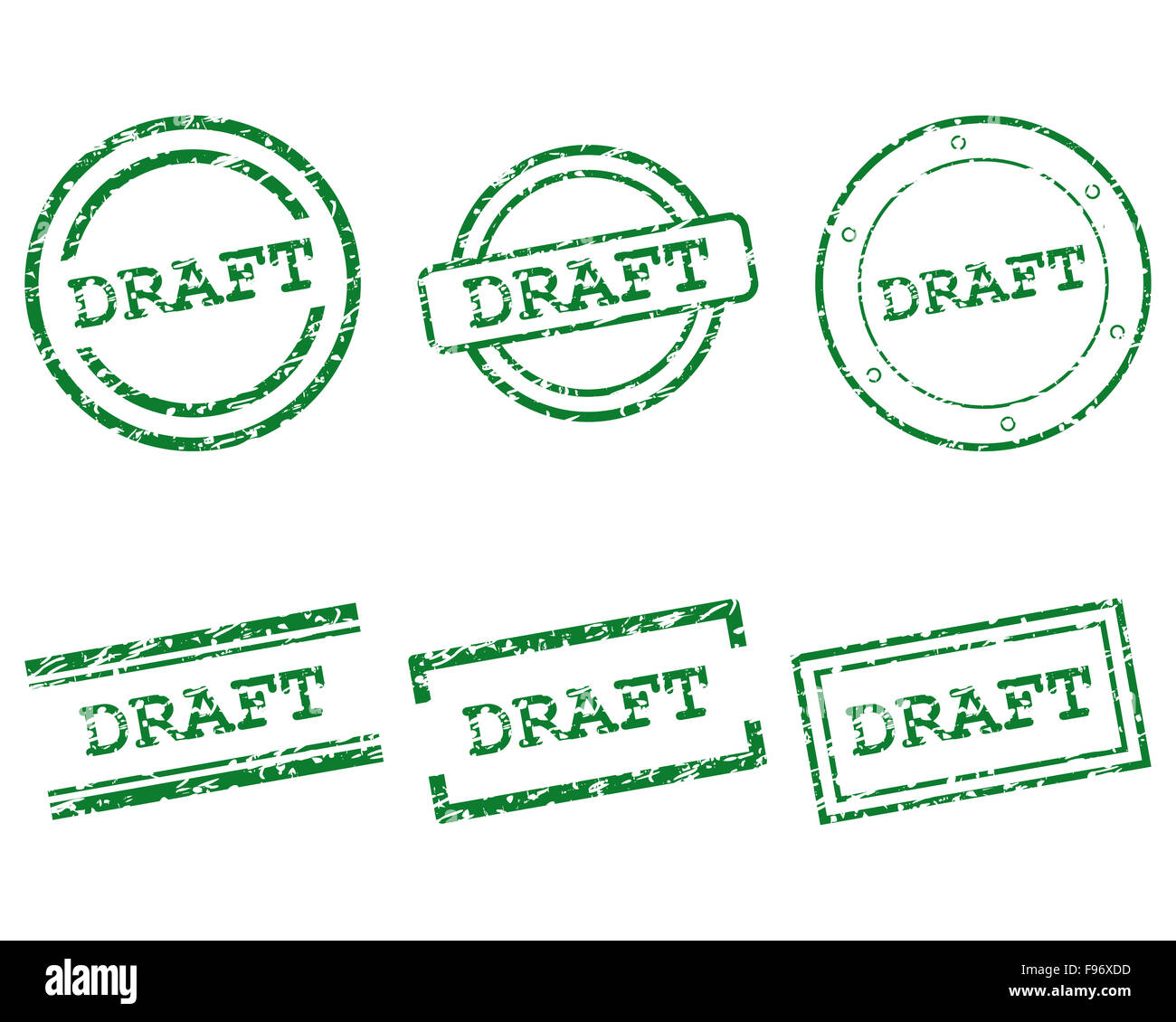 Draft stamp Cut Out Stock Images & Pictures - Alamy
