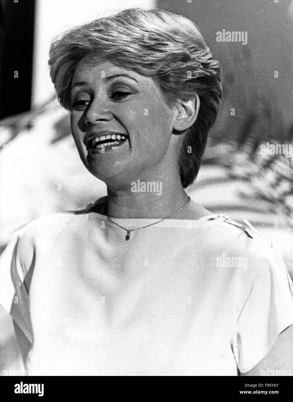 Dänische Schauspielerin und Sängerin Gitte Haenning, Deutschland 1980er ...