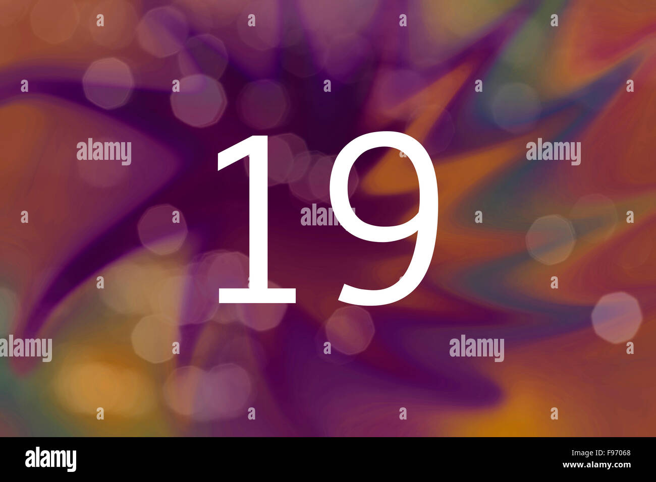 Number Nineteen High Resolution Stock Photography and Images - Alamy