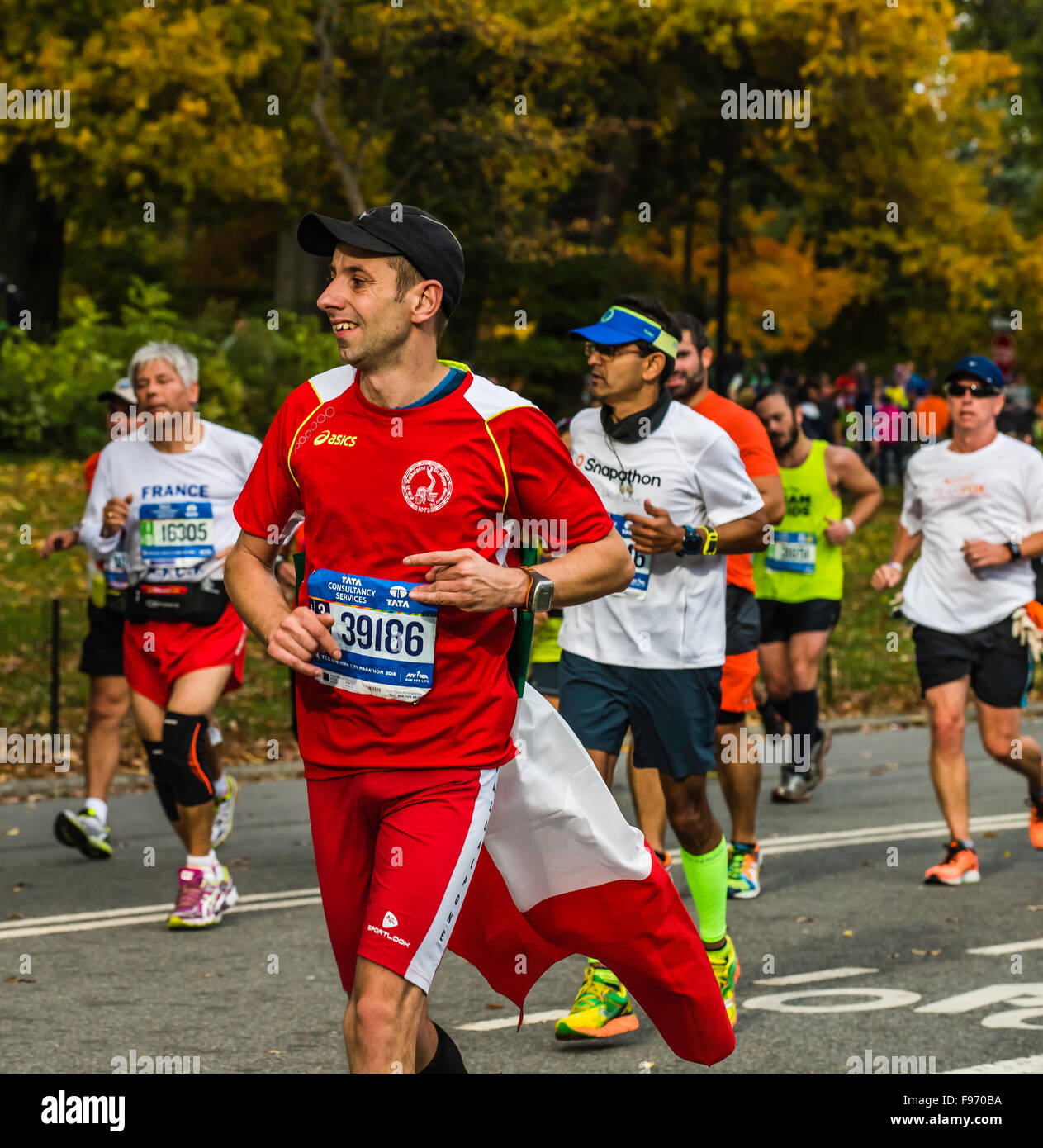 NYC MARATHON, Worlds' largest. Over 50,000 runners complete the event ...