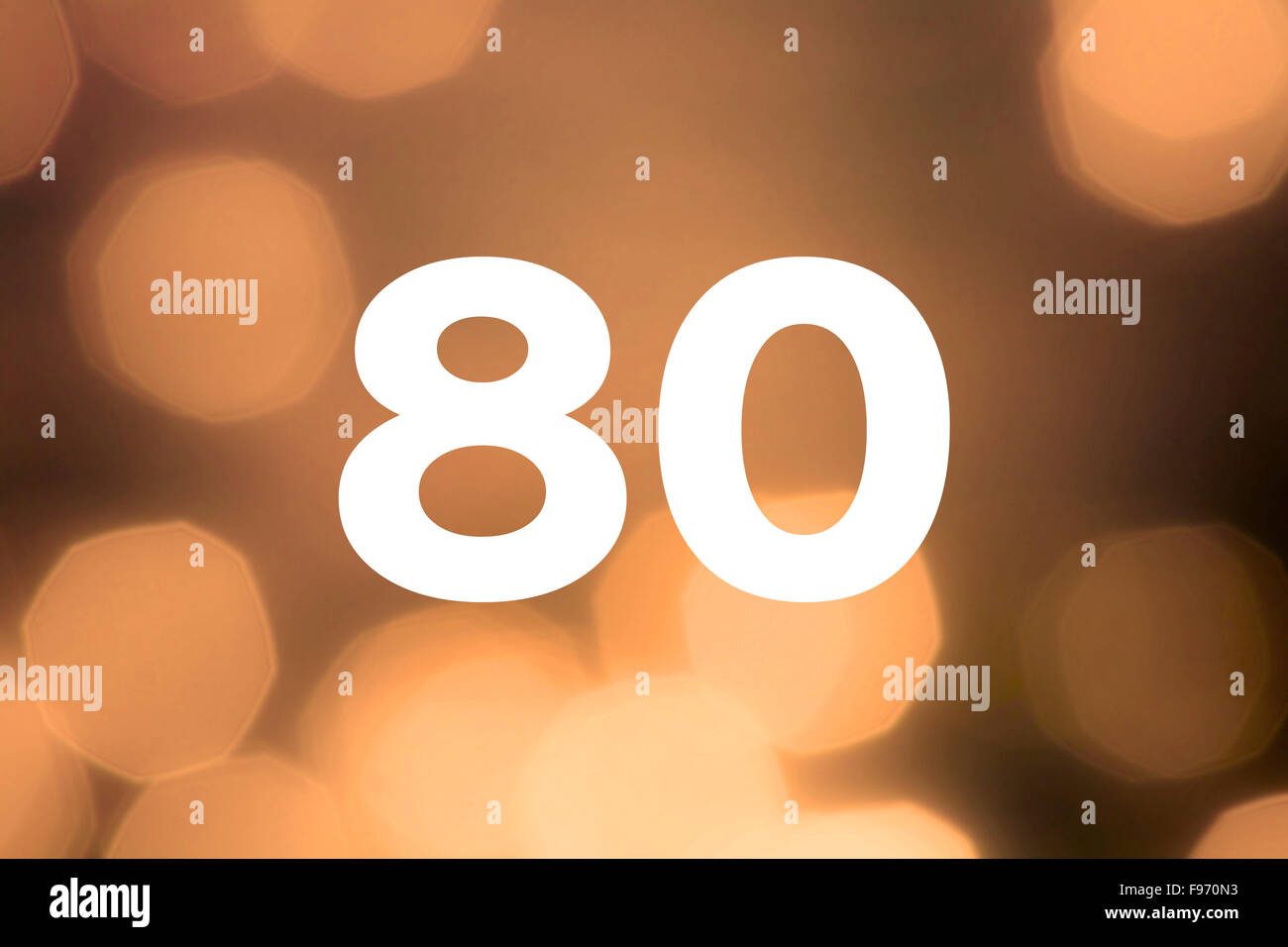 Number Eighty 80 High Resolution Stock Photography and Images - Alamy