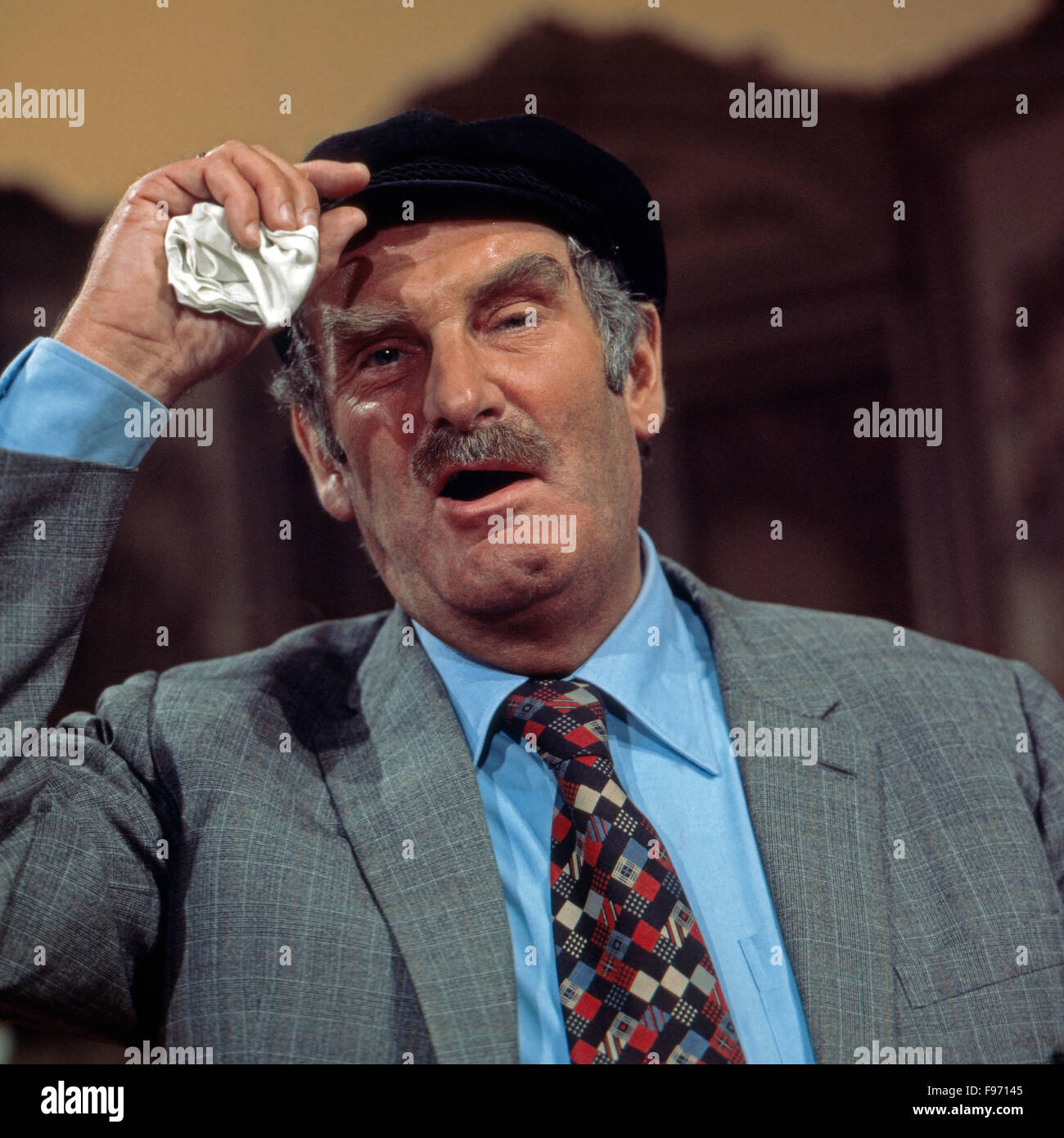 Deutscher Schauspieler, Kabarettist und Komiker Jürgen von Manger ...
