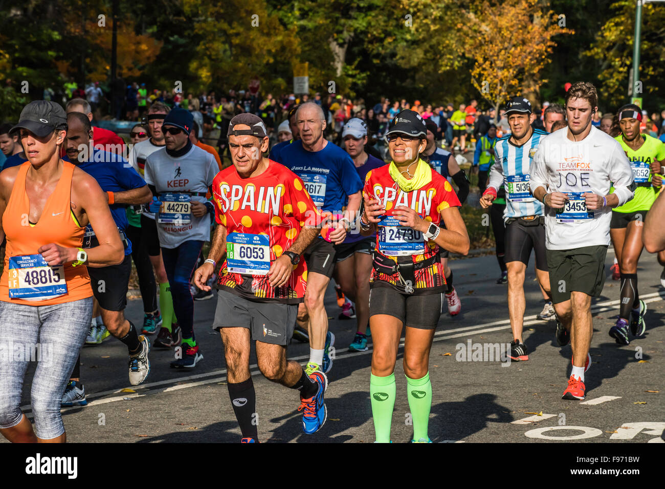 NYC MARATHON, Worlds' largest. Over 50,000 runners complete the event ...