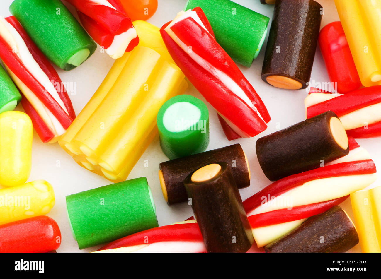 Background made of colourful sweets Stock Photo - Alamy