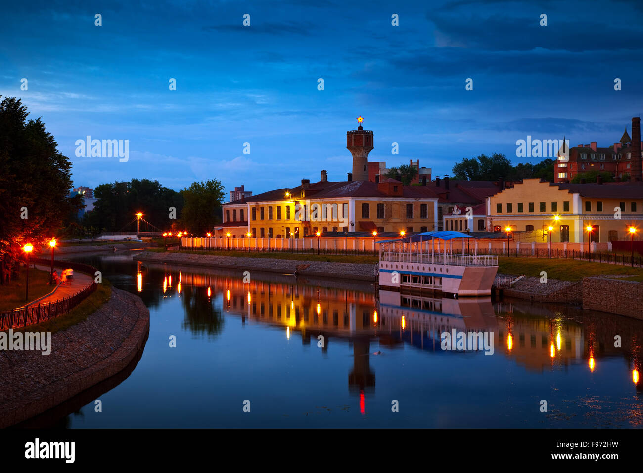 Uvod river ivanovo city hi-res stock photography and images - Alamy