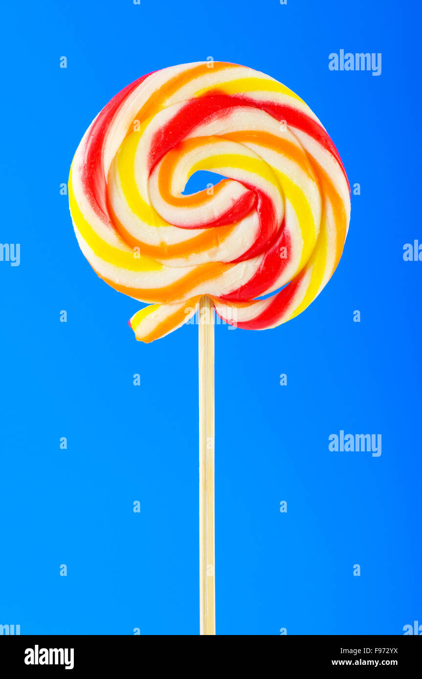 Colourful lollipop against the colourful background Stock Photo - Alamy