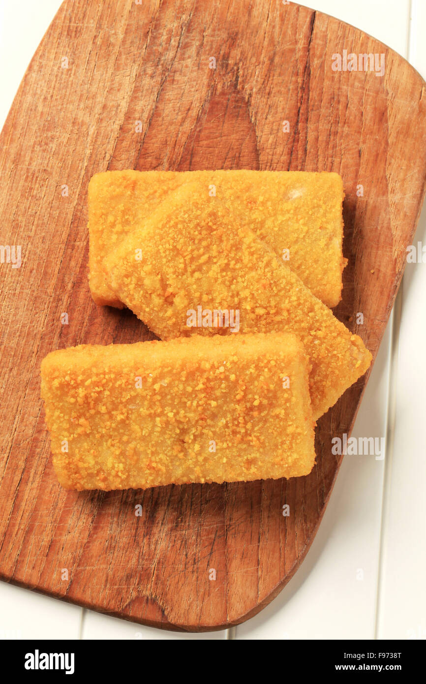 Breaded fish fillets hi-res stock photography and images - Alamy