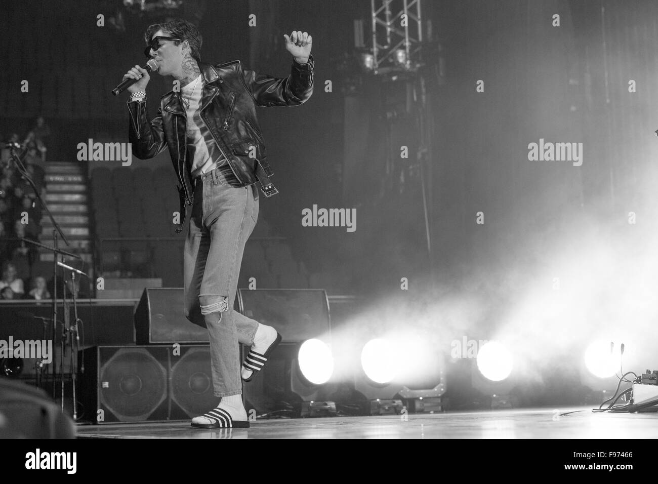Los Angeles, California, USA. 13th Dec, 2015. Singer JESSE RUTHERFORD ...
