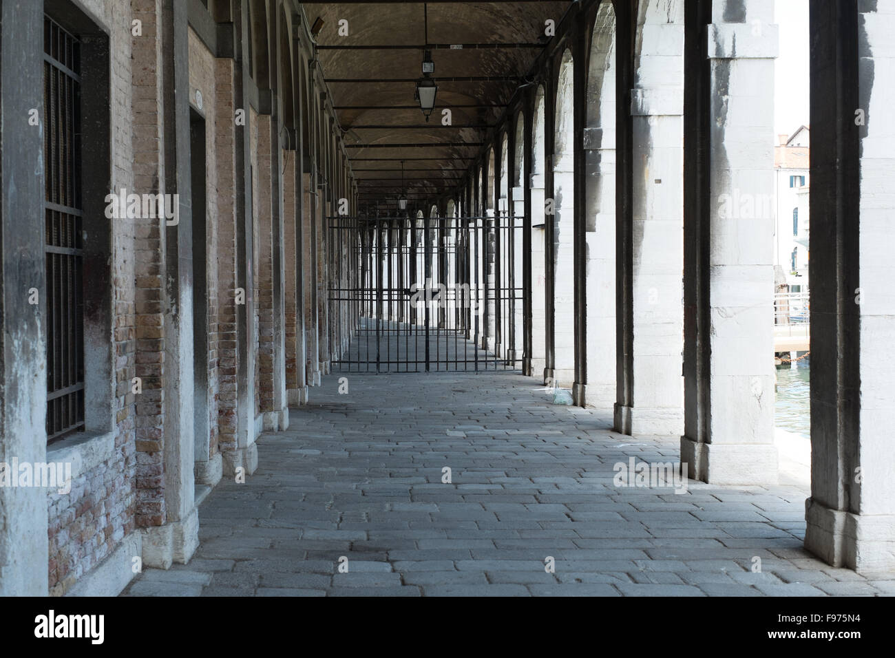 Long corridor column columns High Resolution Stock Photography and ...