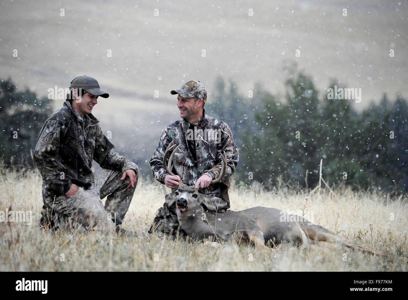 Hunting in Oregon Stock Photo - Alamy