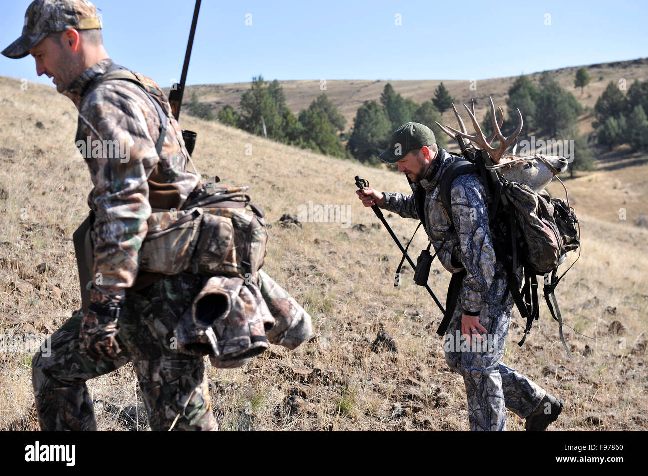 Hunting in Oregon Stock Photo - Alamy