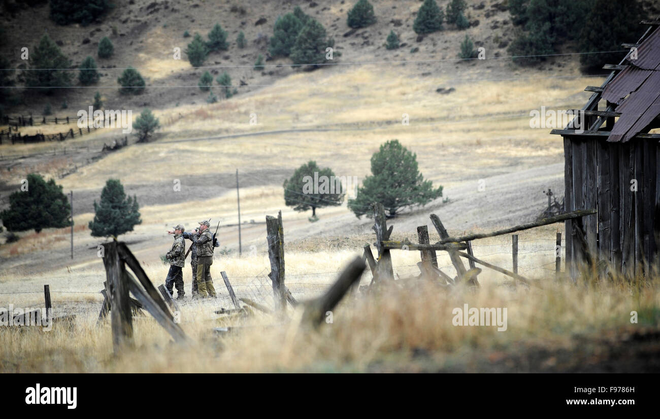 Hunting in Oregon Stock Photo - Alamy