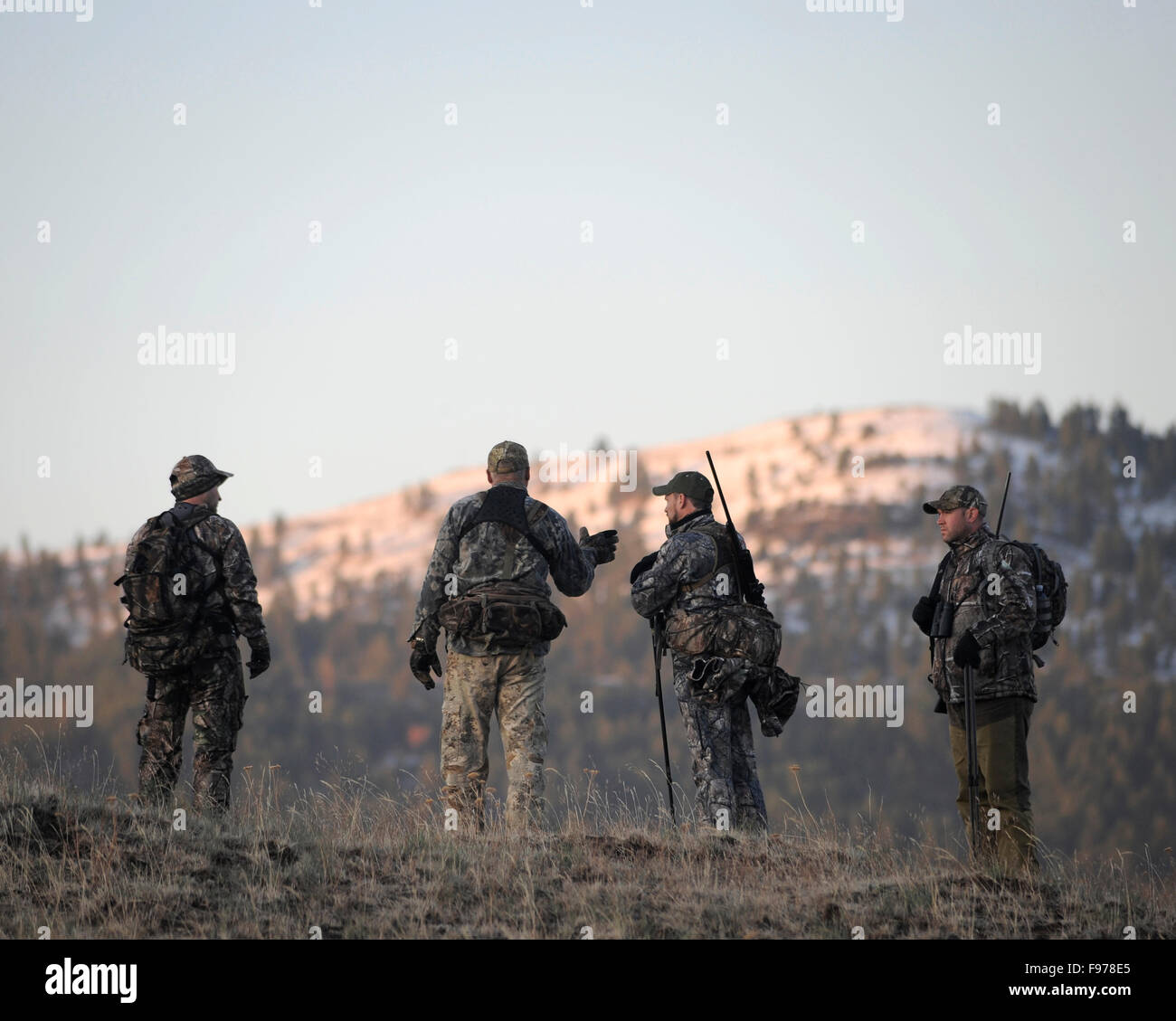 Hunting in Oregon Stock Photo - Alamy