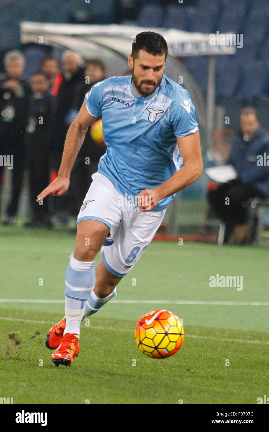 Stadium Olimpico, Rome, Italy. 14th Dec, 2015. Serie A football league ...