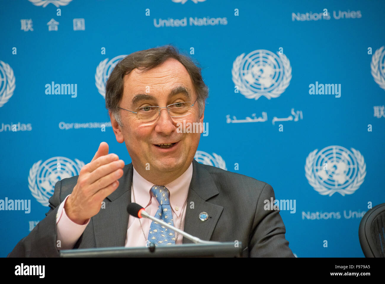New York, United States. 14th Dec, 2015. UN Assistant Secretary-General ...
