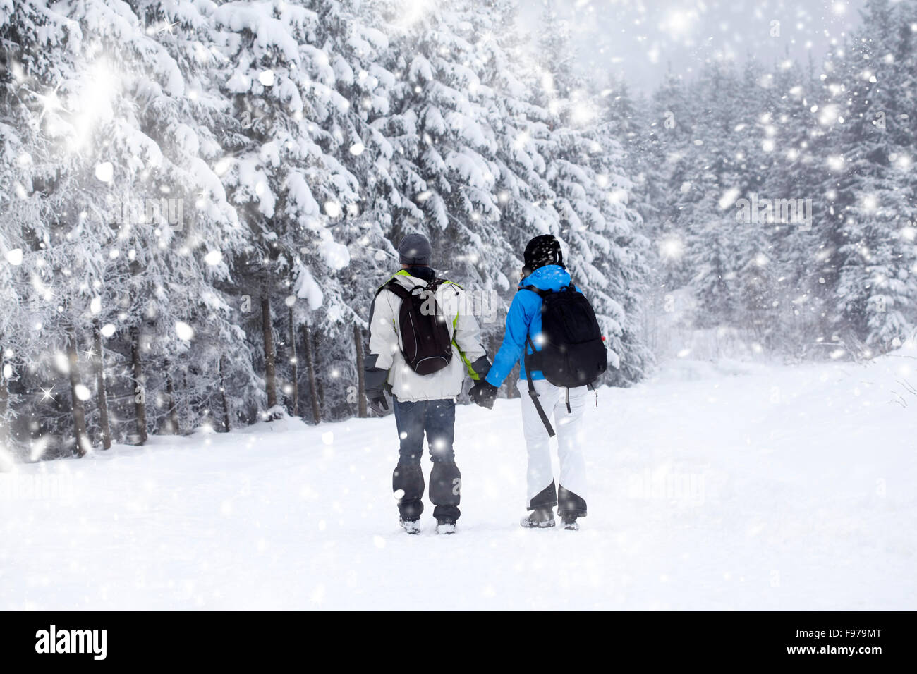 Winter wonderland trek hi-res stock photography and images - Alamy