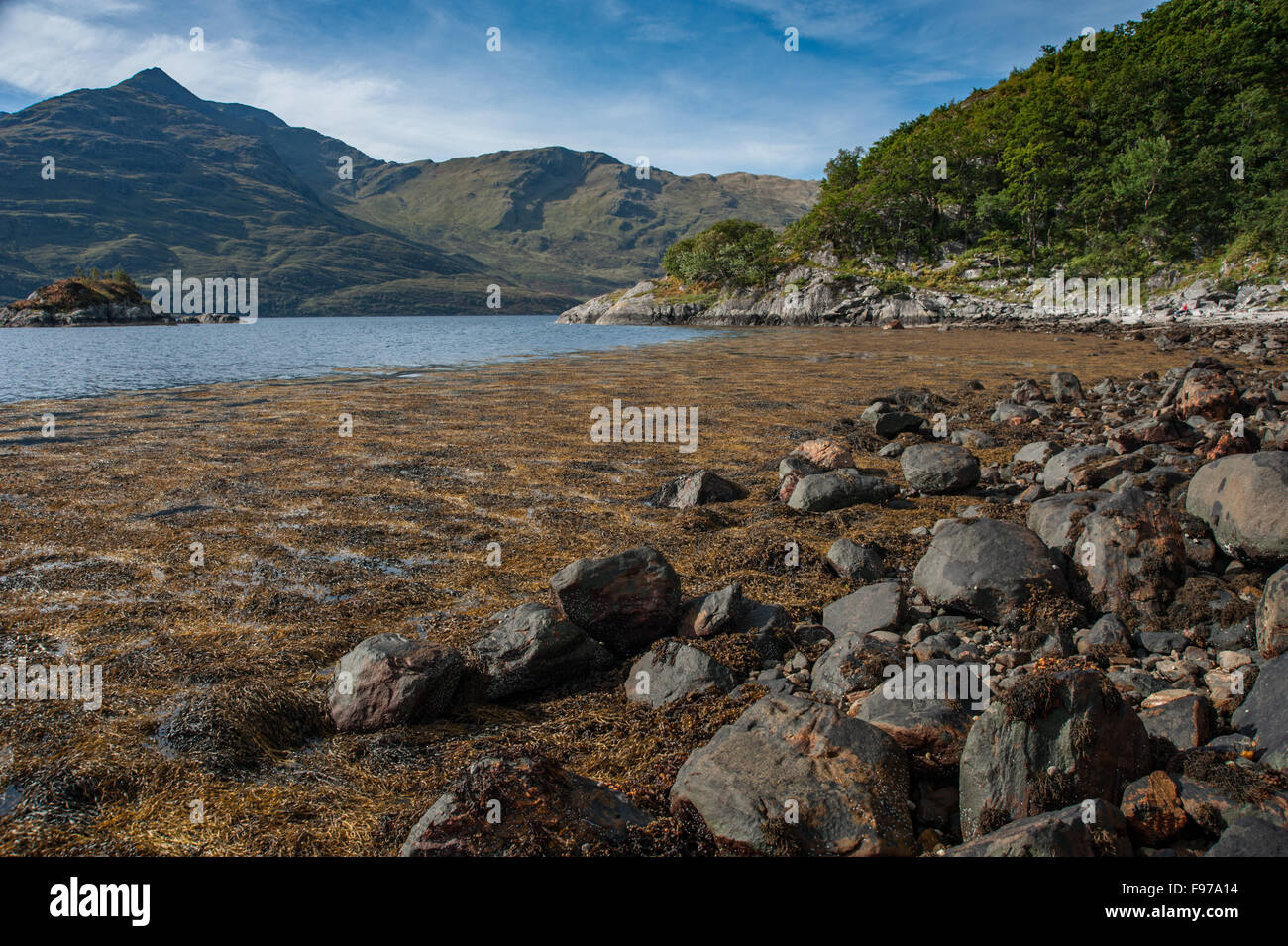 The Narrows of Loch Hourn Stock Photo - Alamy