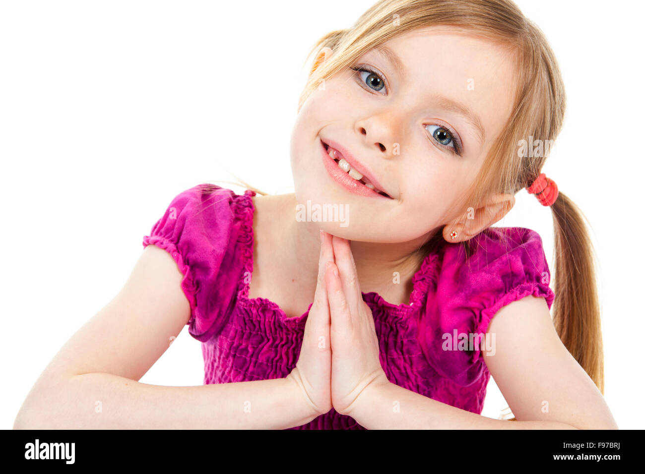 A beautiful girl child Stock Photo - Alamy