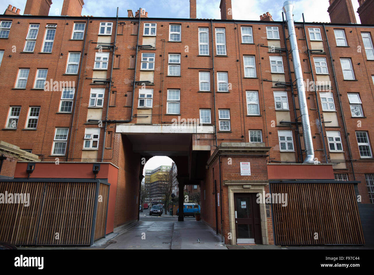 The Sutton Estate, Chelsea, London, established in 1913 for low-income ...