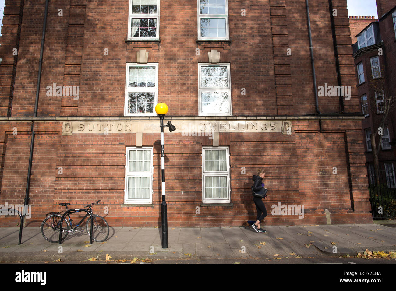 The Sutton Estate, Chelsea, London, established in 1913 for low-income ...