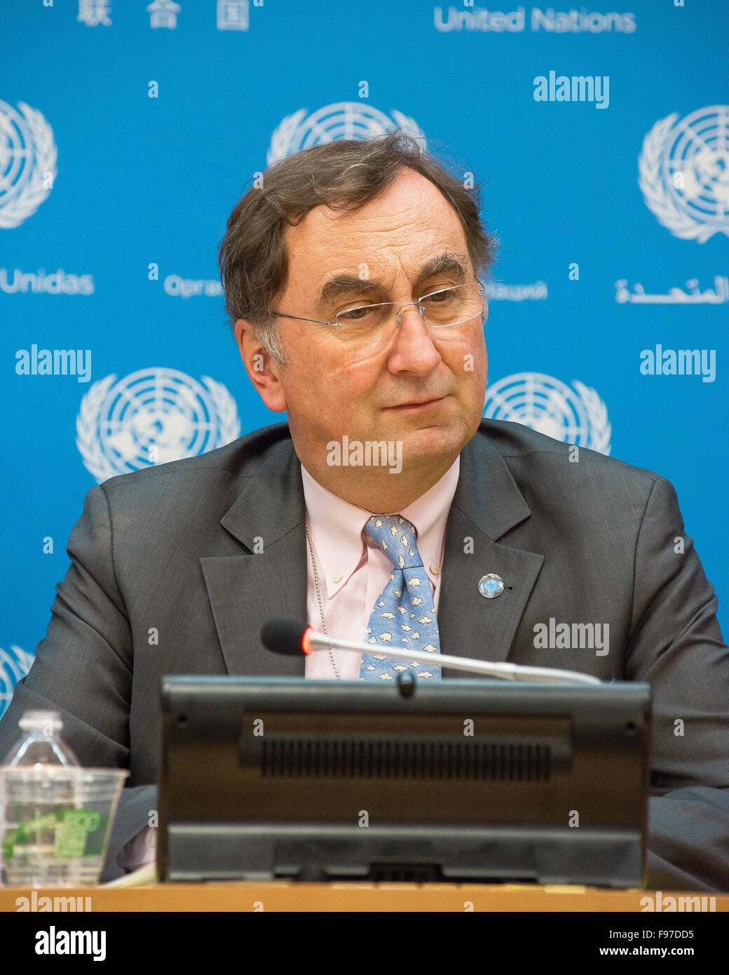 New York, United States. 14th Dec, 2015. UN Assistant Secretary-General ...