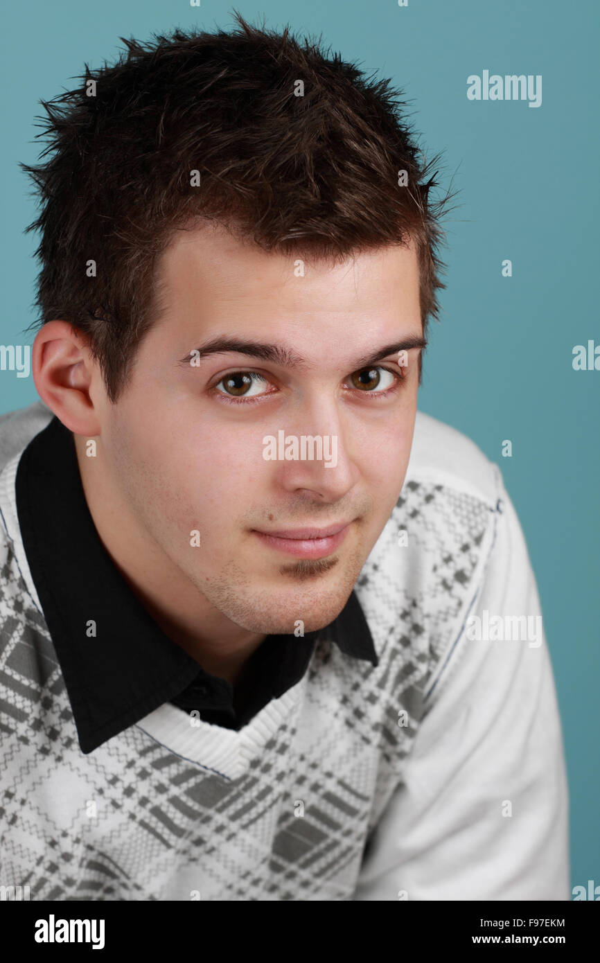 young caucasian man Stock Photo - Alamy