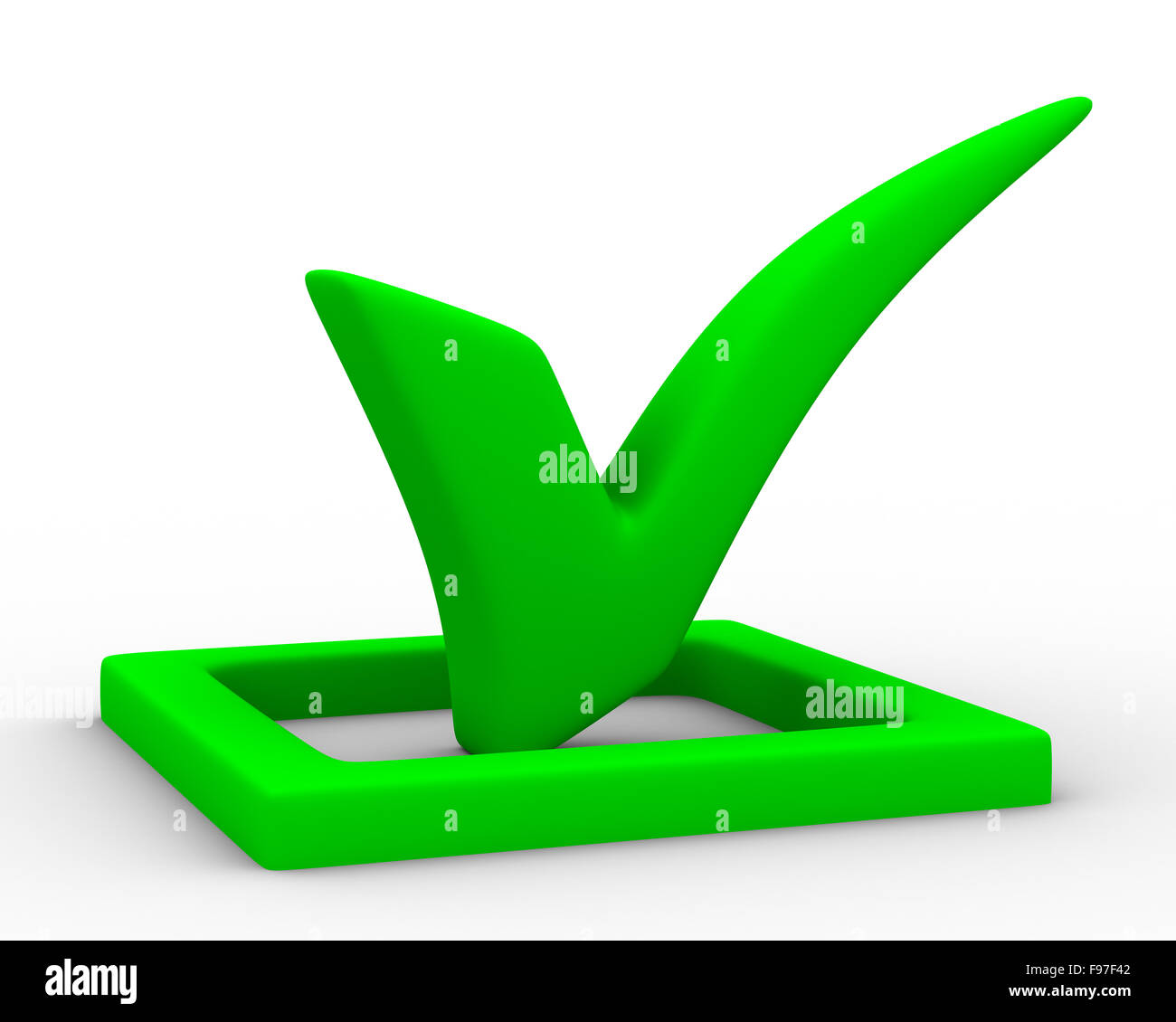 big positive symbol on white background. Isolated 3D image Stock Photo ...