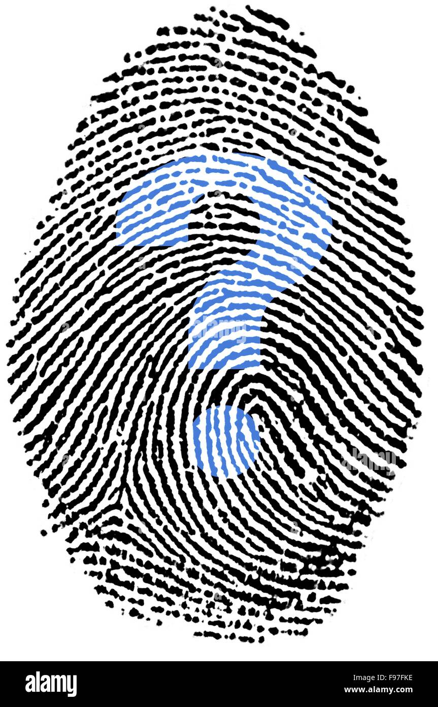 Fingerprint - Unknown Stock Photo - Alamy