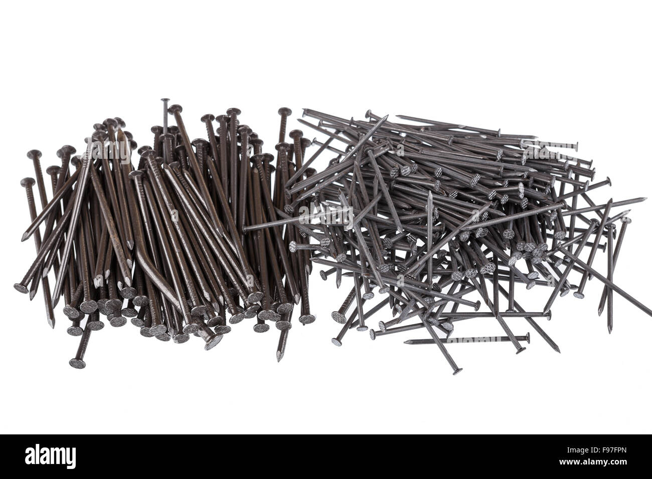 Pile of nails Cut Out Stock Images & Pictures - Alamy