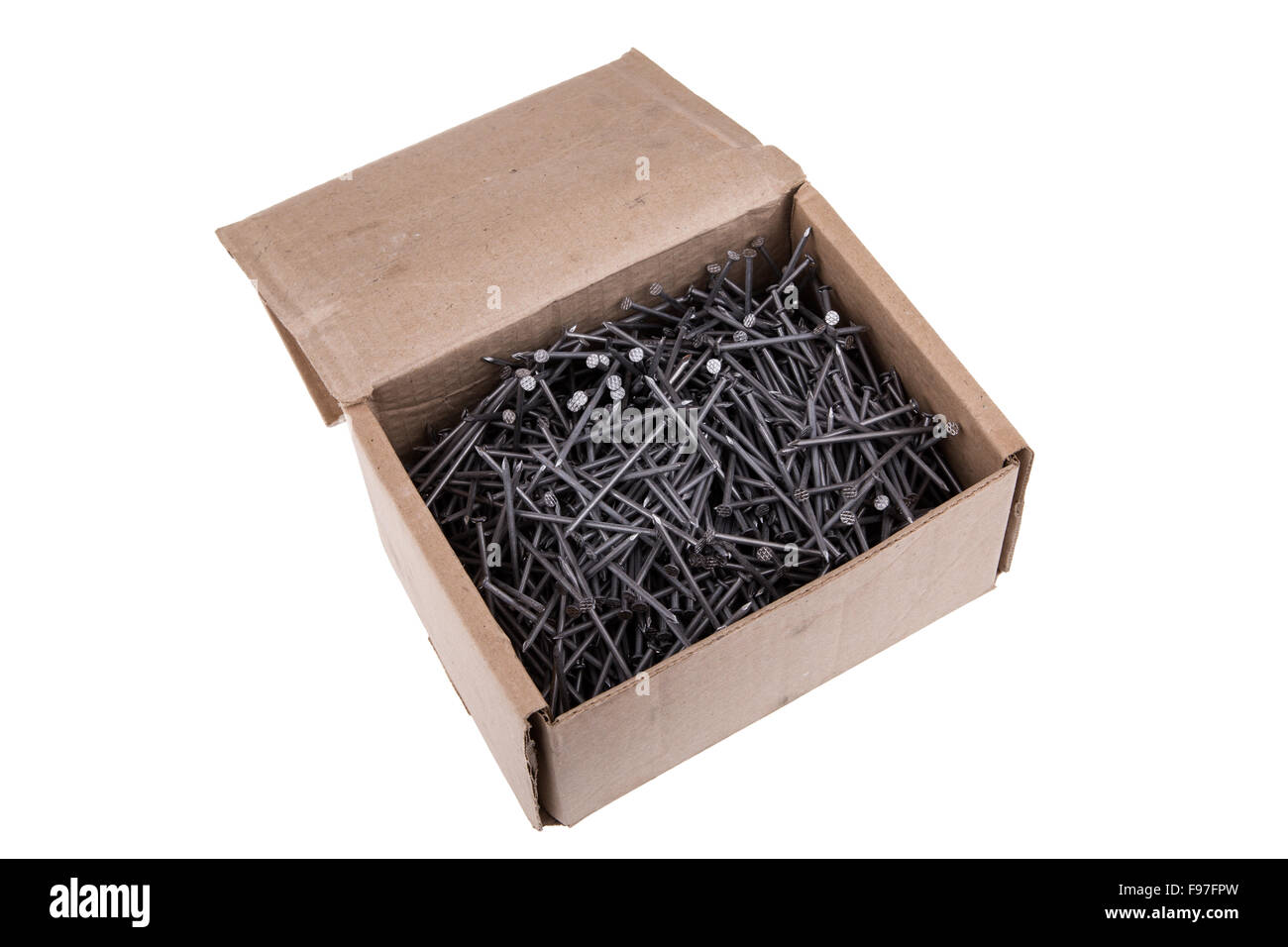 Metal of nails pile hi-res stock photography and images - Alamy